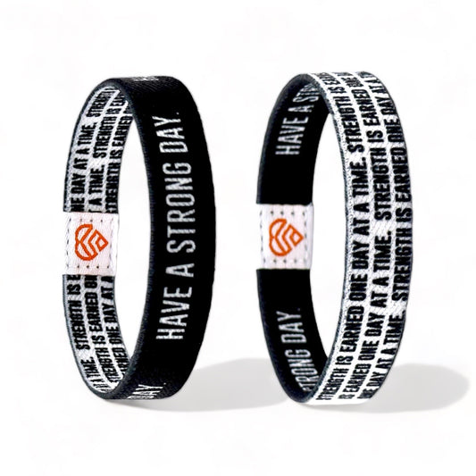 Redefine Strength Daily: Reversible Poly-Elastic Wristband